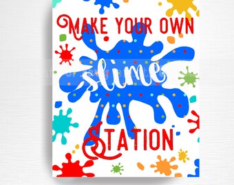 Slime sign | Etsy