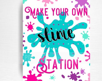 Slime sign | Etsy