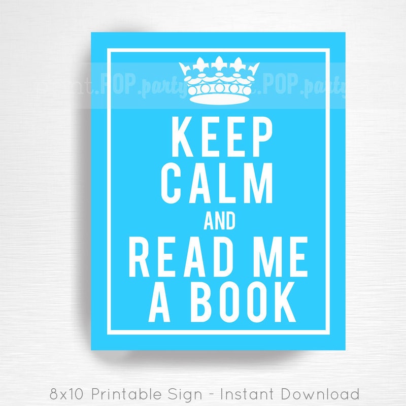 Keep Calm and Read - Etsy