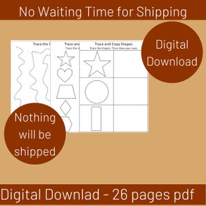 Stroke Recovery Activities | Adult Tracing Worksheets | Seniors Pen ...