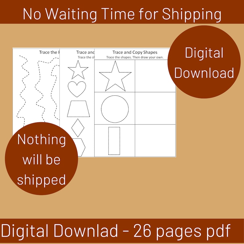 Stroke Recovery Activities | Adult Tracing Worksheets | Seniors Pen ...