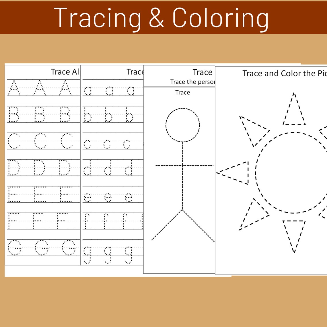 Stroke Recovery Activities | Adult Tracing Worksheets | Seniors Pen ...
