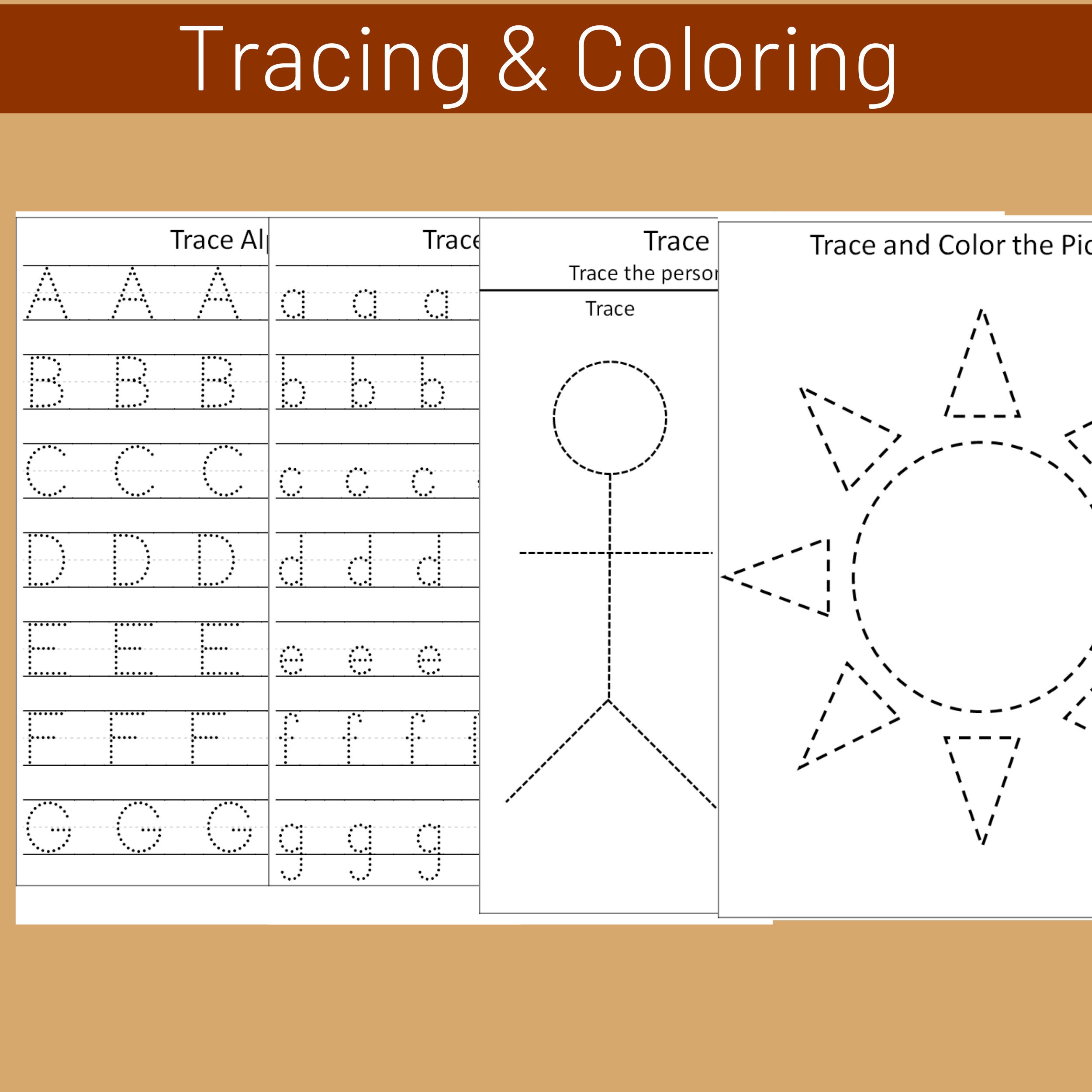 Stroke Recovery Activities | Adult Tracing Worksheets | Seniors Pen ...