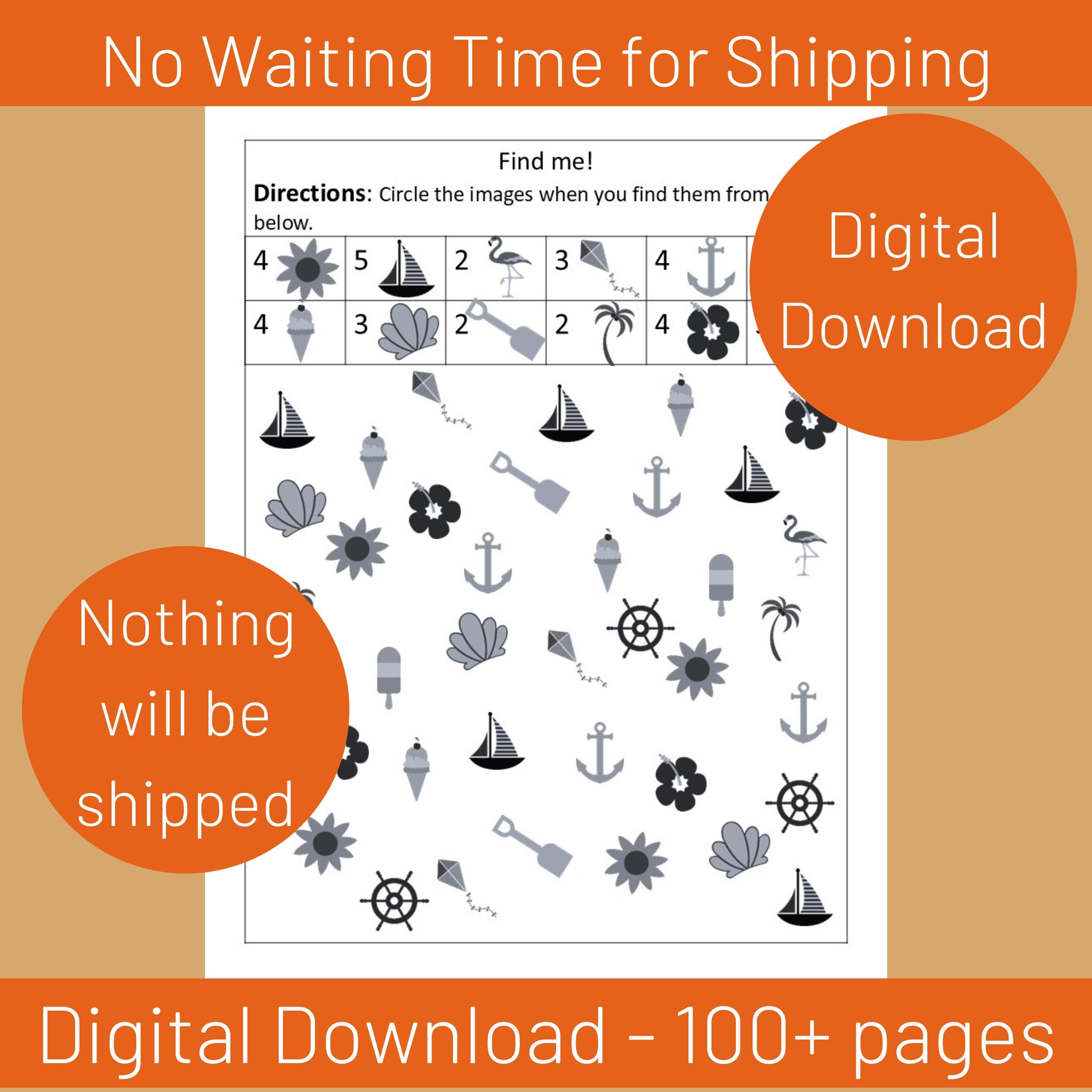Visual Tracking Worksheets: Kids & Adults - Perception Activities ...