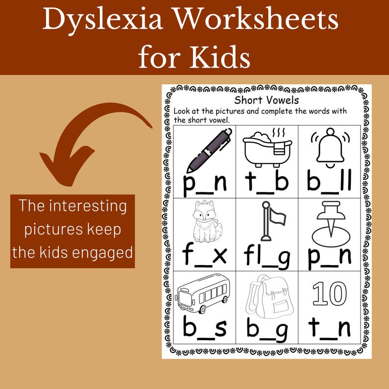 Dyslexia Reading Workbook: 100+ Spelling Activities, Ages 6+ (digital ...