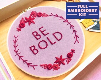 Slogan Embroidery - Etsy