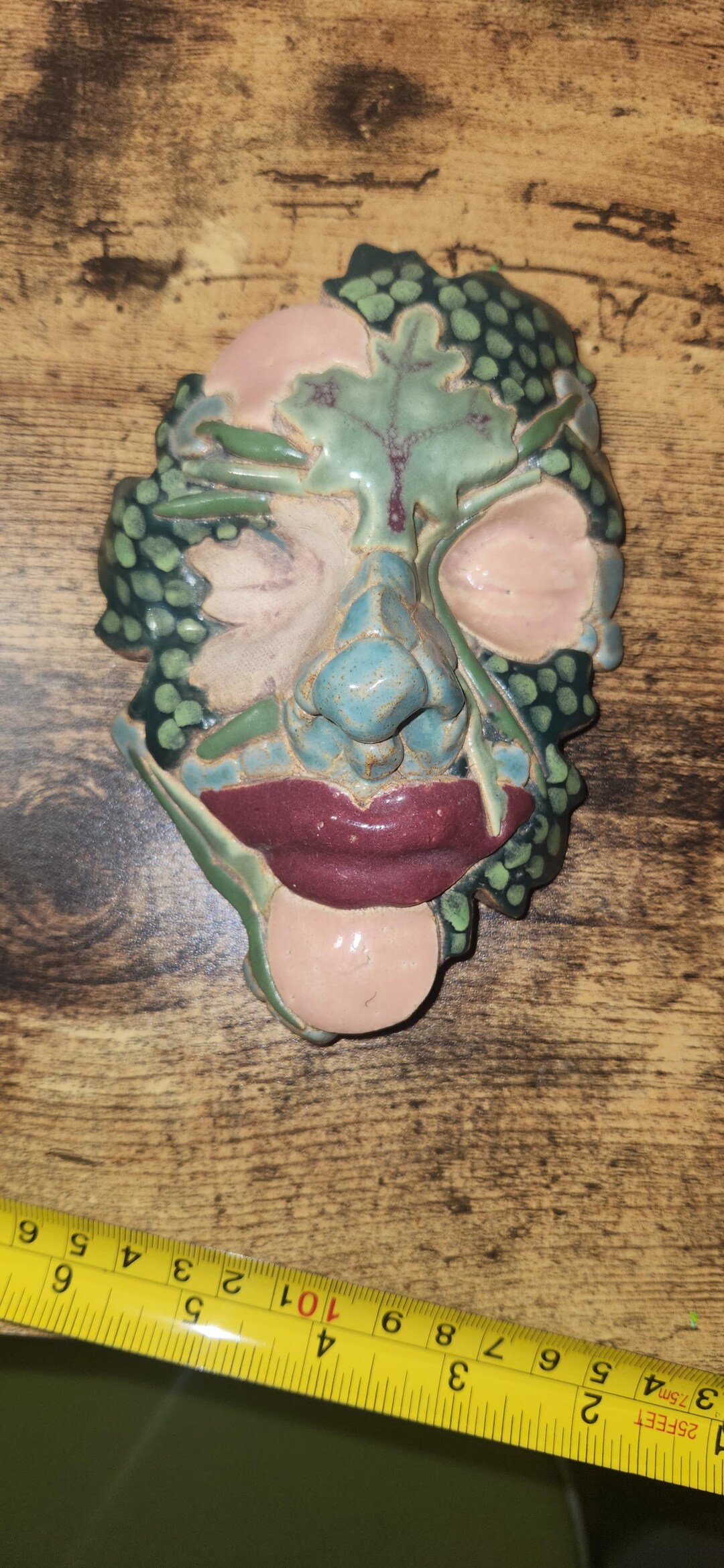 Pottery Face Mask Mother Nature Art Pottery - Etsy