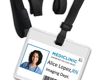 Mri Safe Badge Holder - Etsy