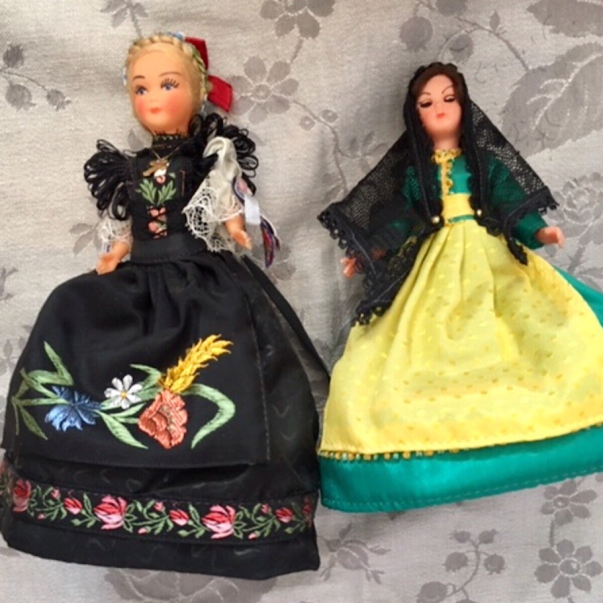 8 Souvenir Collectable Dolls French Souvenir Dolls Lot Australian ...