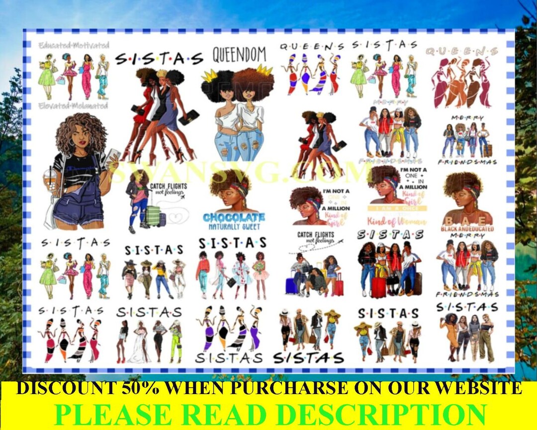 27 Sistas Sisters Afro Women, Together Black Woman Morena African ...
