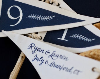 Flag Table Number | Etsy