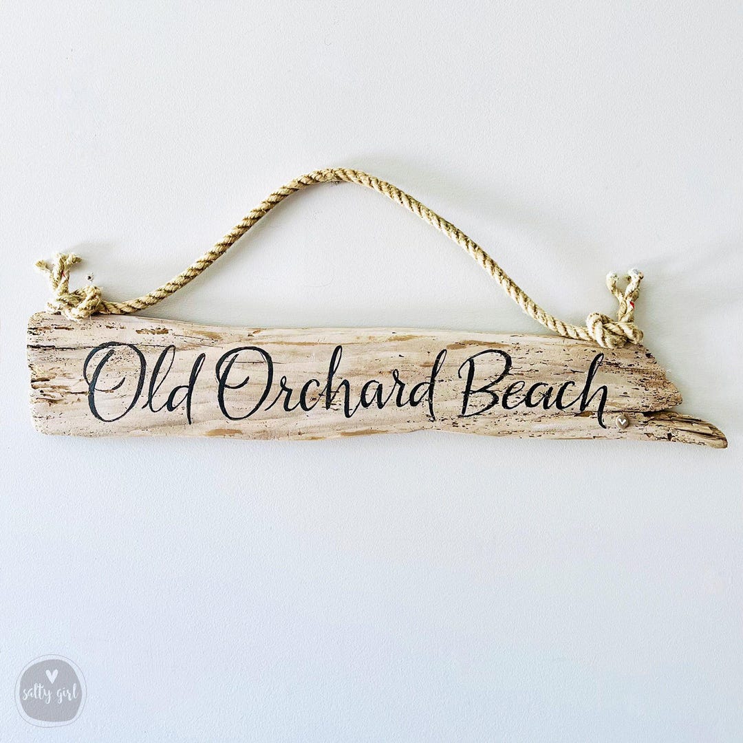 Custom Driftwood Sign With Rope Hanger - Personalized Wooden Sign for ...