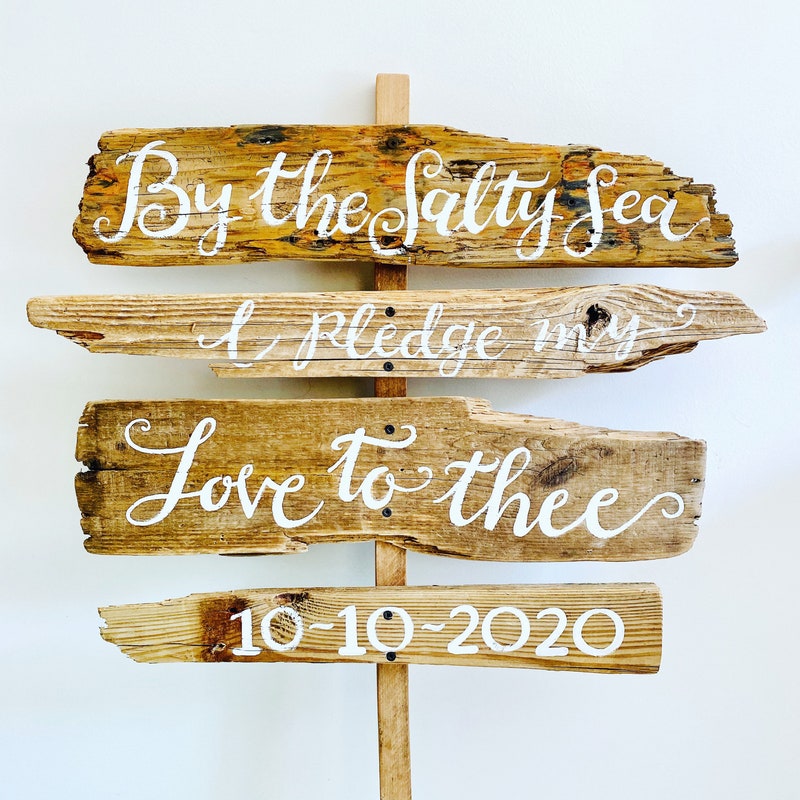 Beach Wedding Signs - Etsy