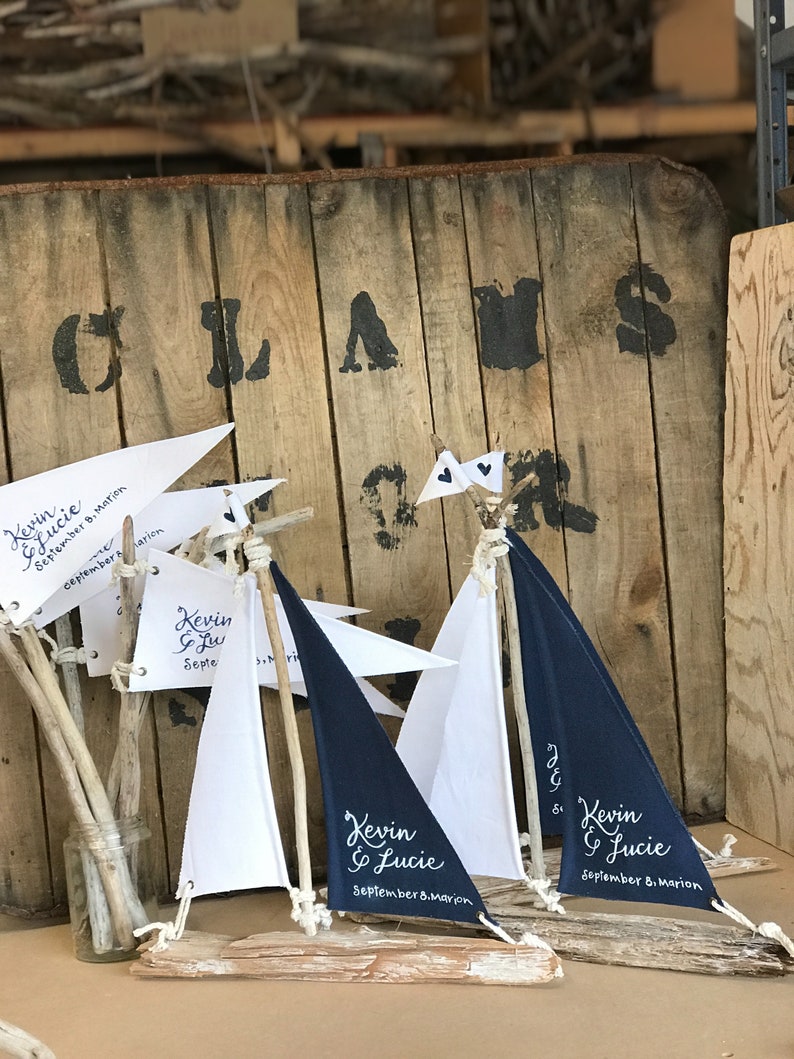 Centerpiece Pennant Flag Wedding Table Number Flags | Etsy