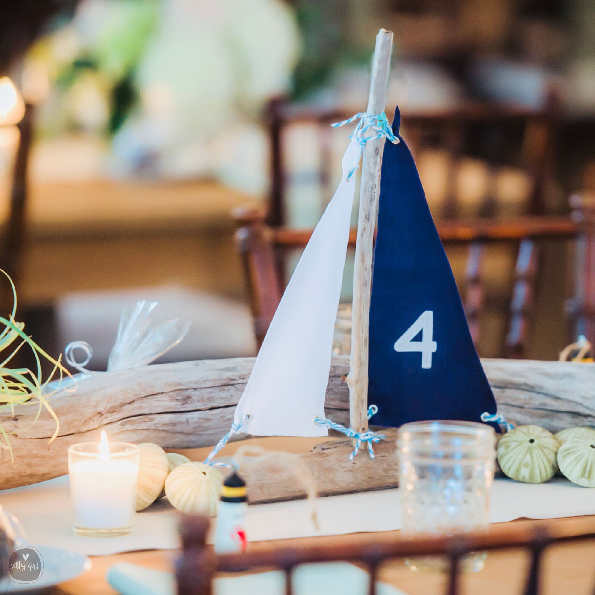 Boat Party Decorated Table