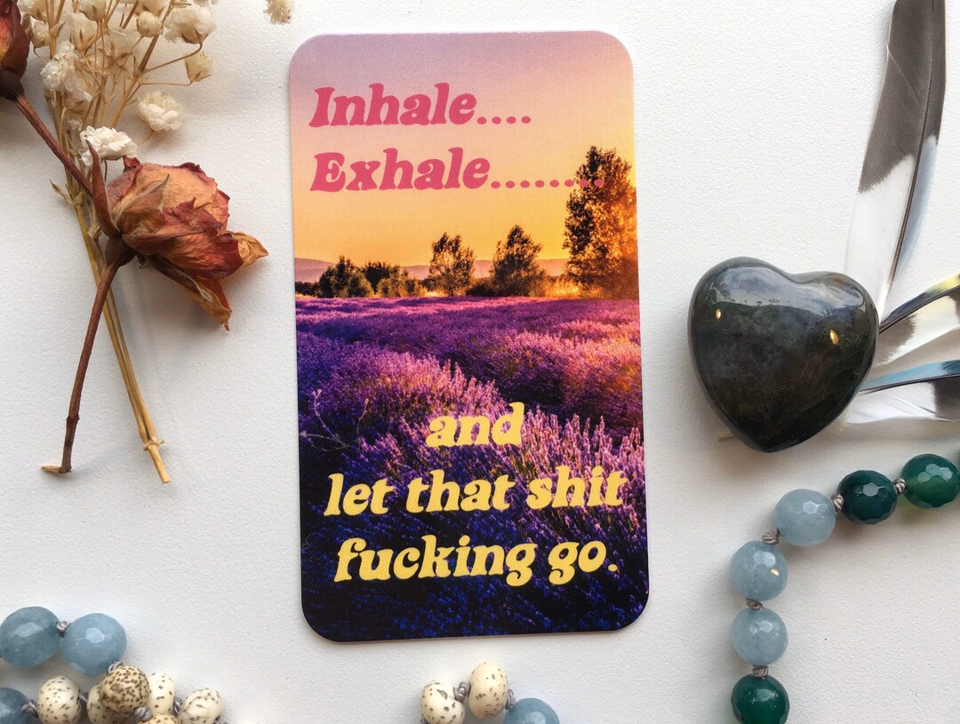 Badass Affirmations Pocket Sized Sweary Positivity - Etsy