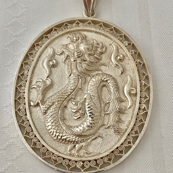 Dragon Medallion - Etsy