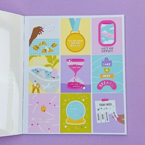 Doing My Best Sticker Book | Matte Sticker Paper | 10 Pages | Holo Foil ...
