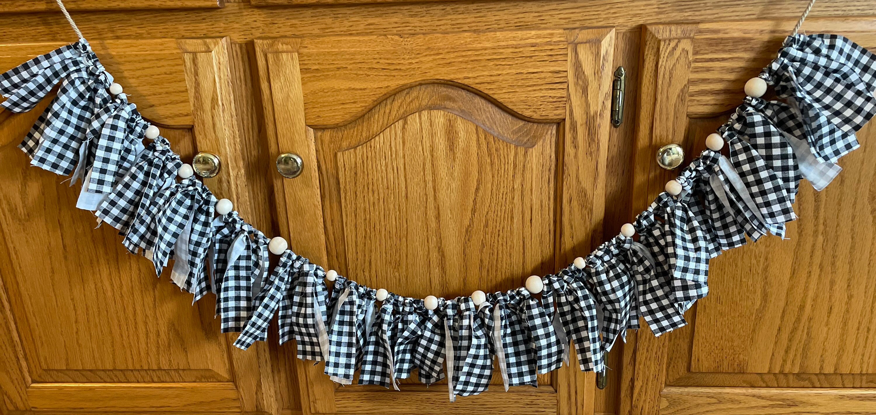 Buffalo Plaid Garland - Etsy