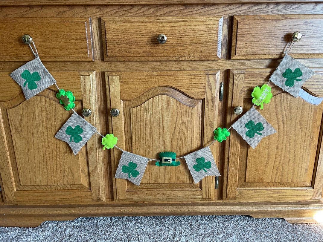 St. Patricks Day Garland - Etsy