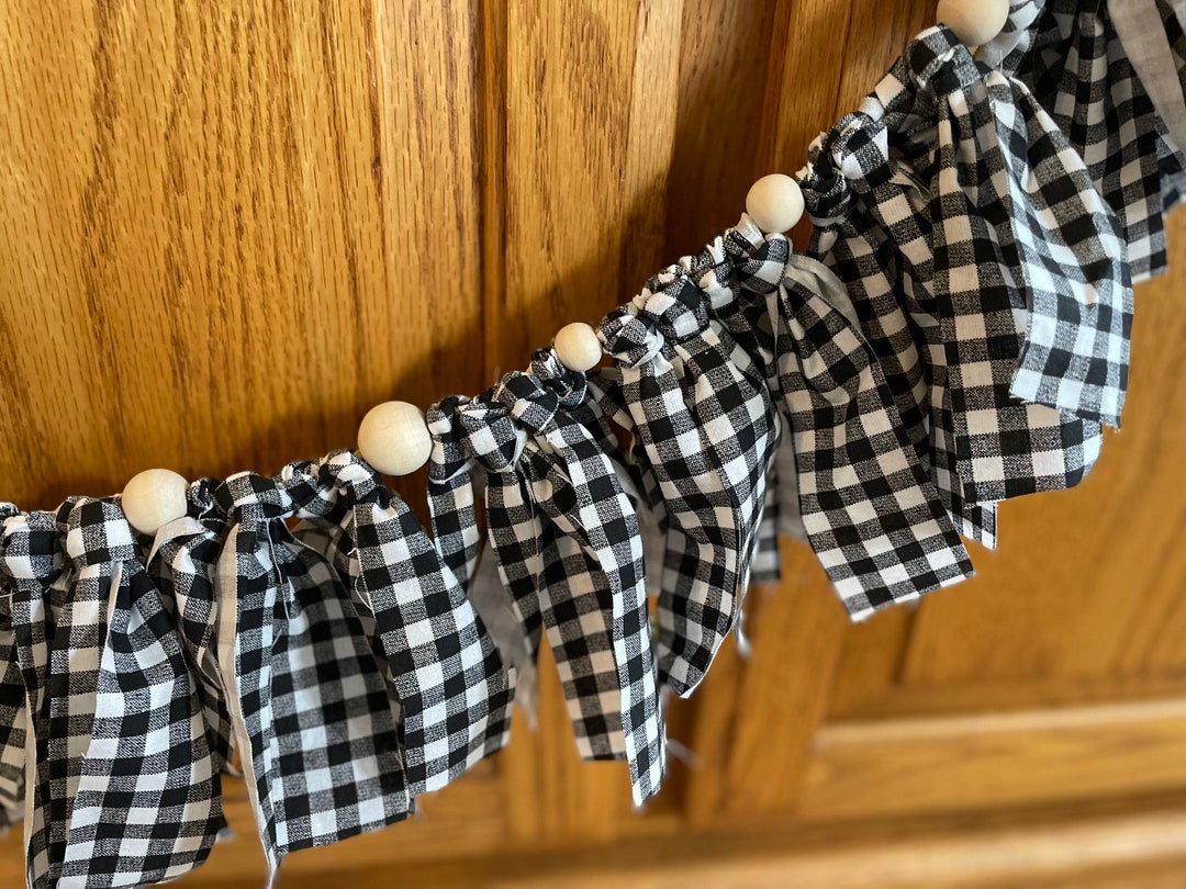 Buffalo Plaid Garland - Etsy
