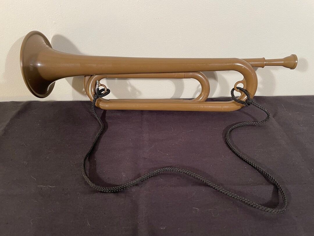 Vintage WWII Aman Official Plastic Bugle - Etsy
