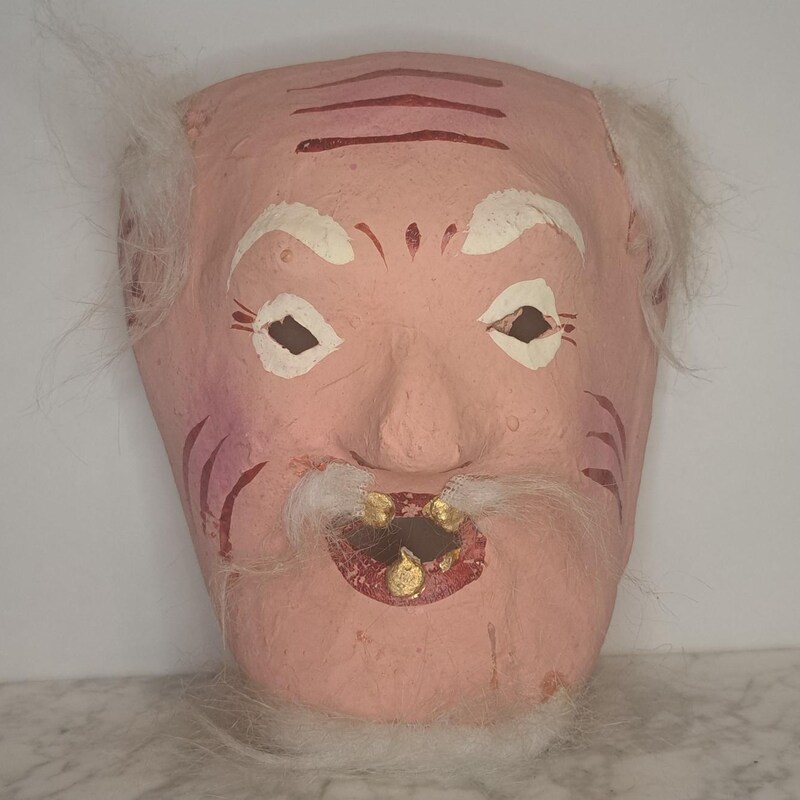 Old Man Mask - Etsy