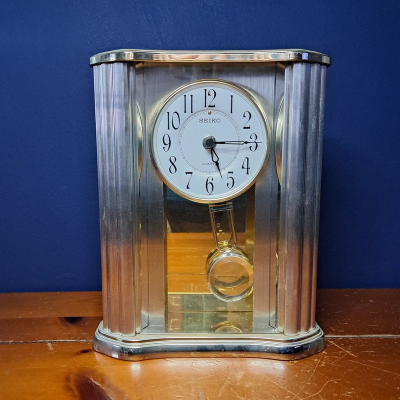 Rhinestone Clock - Etsy