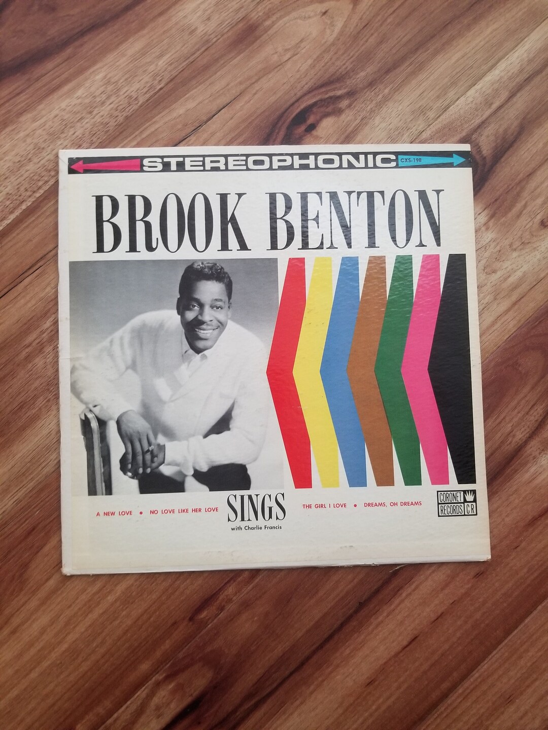 Vintage Vinyl Album - Brook Benton, Charlie Francis - Brook Benton ...