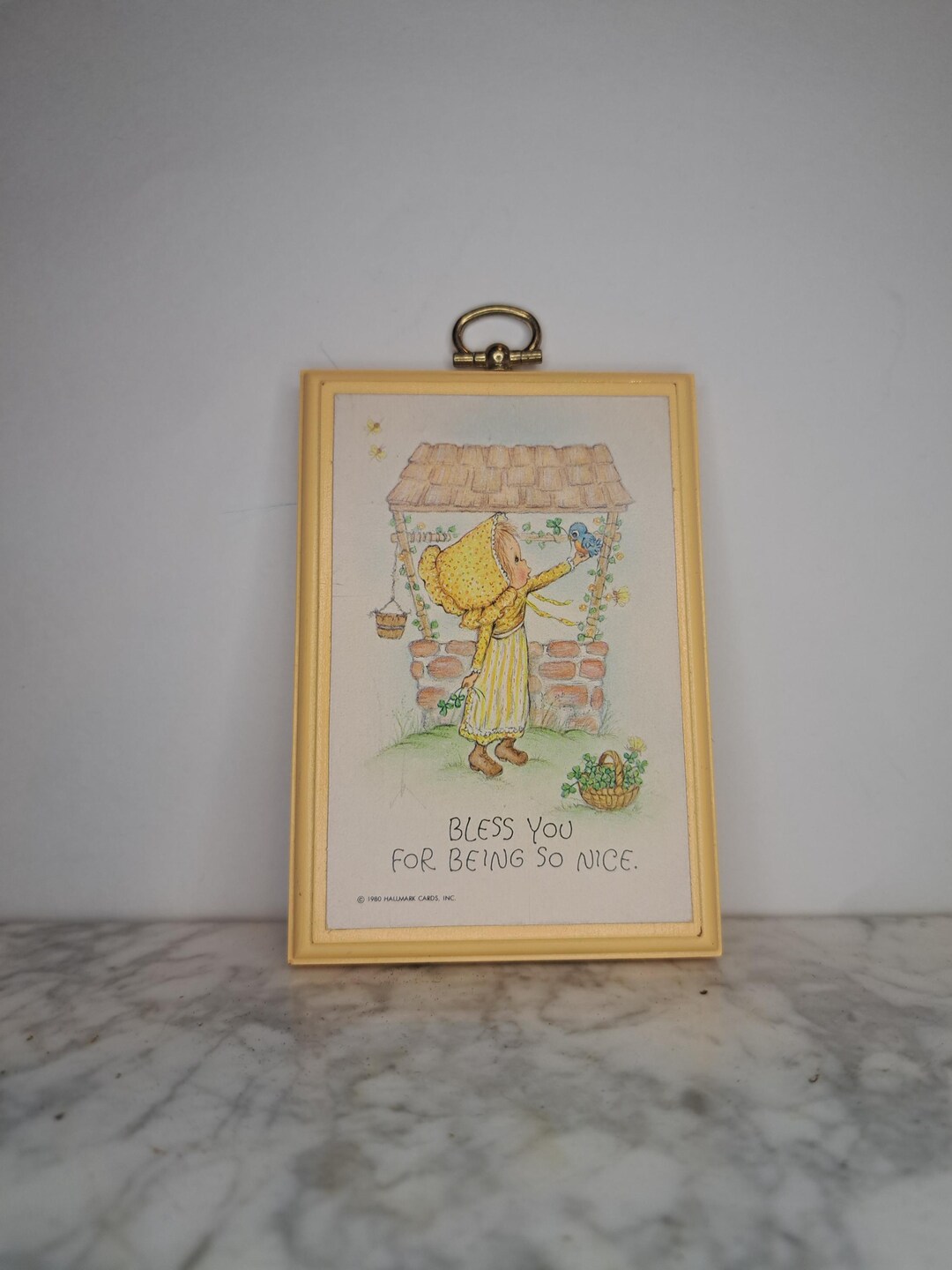 Vintage Hallmark Plaque, Vintage Hallmark Gift Plaque, Bless You for ...