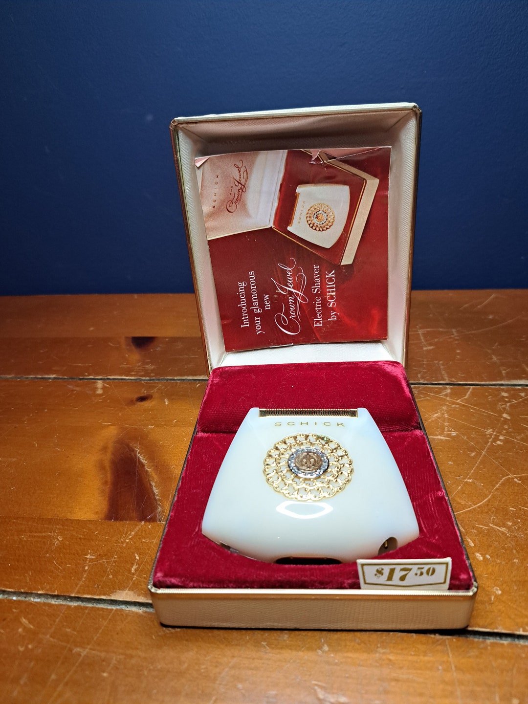 Vintage Electric Shaver by Schick, the Crown Jewel Electric Razor W ...