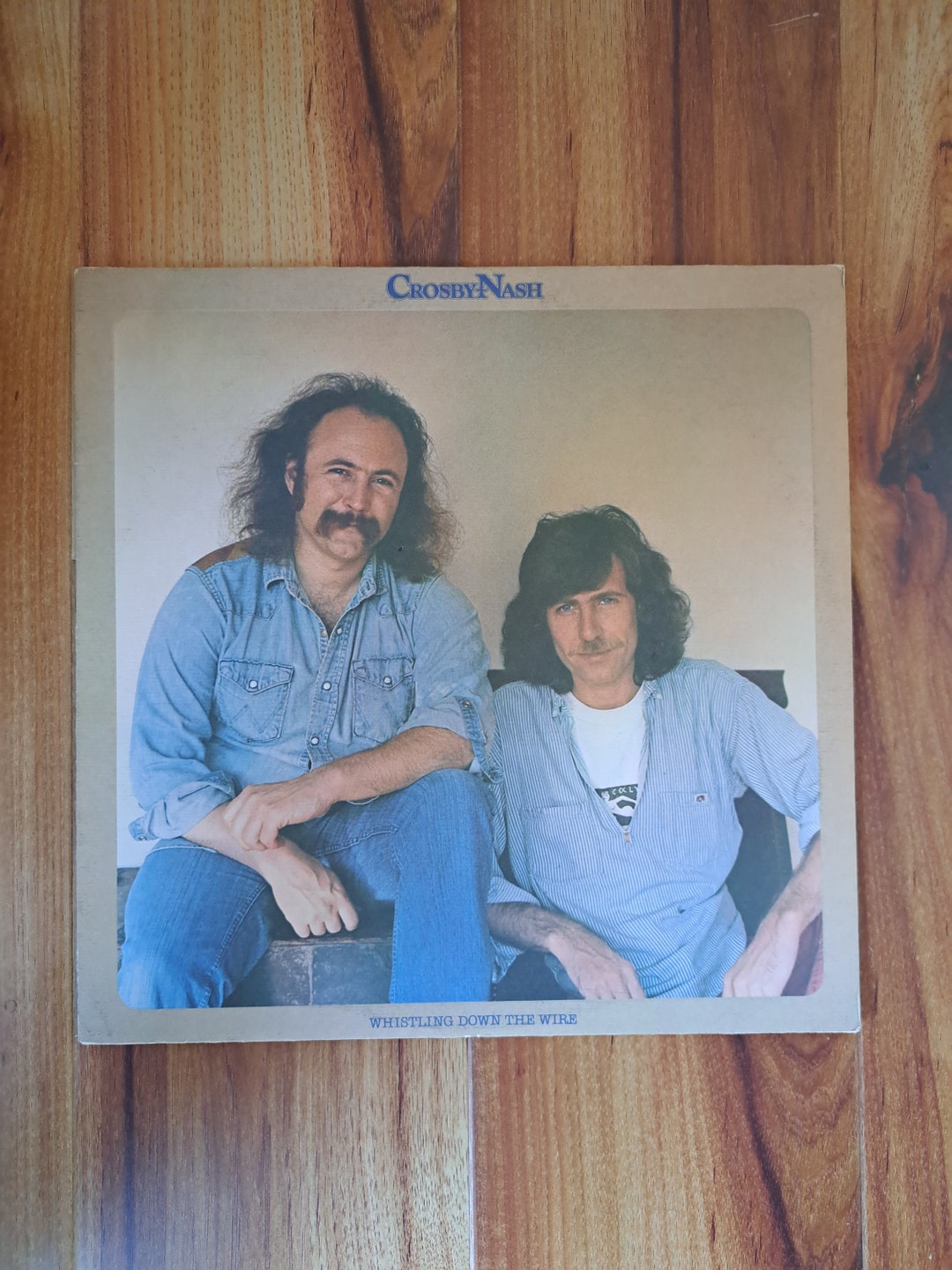 Vintage Vinyl Album Whistling Down the Wire, Crosby and Nash, David ...