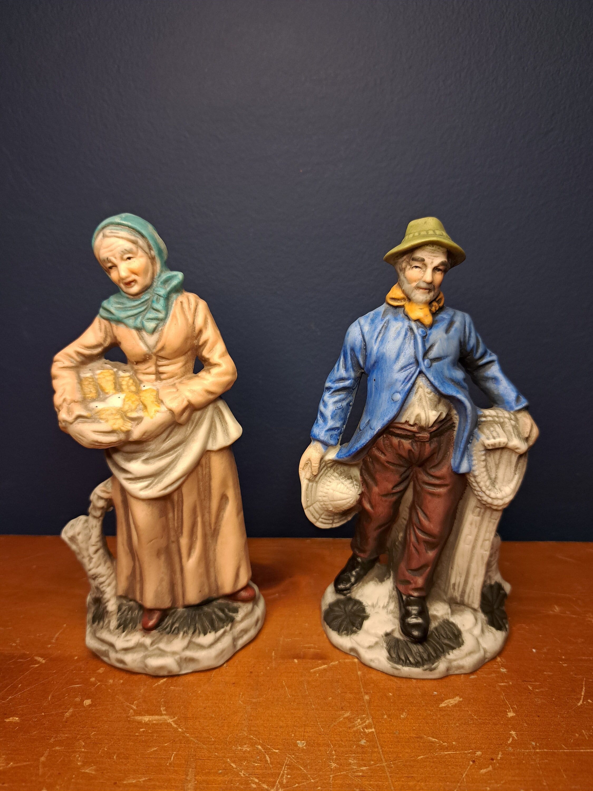 Homco Figurines Old People