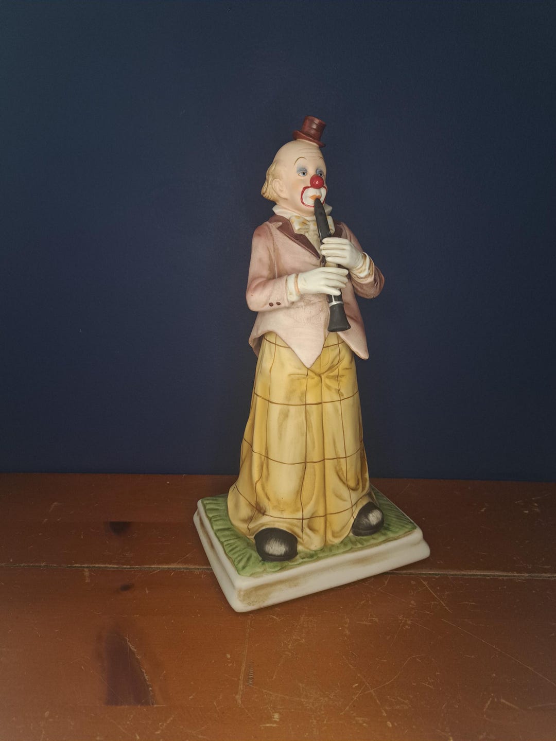 Vintage Melody in Motion Clarinet Clown Music Player, Vintage Music Box ...