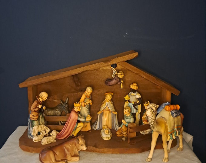 Vintage Hummel Nativity Complete Set 1951-1954, Hummel Creche, Goebel ...