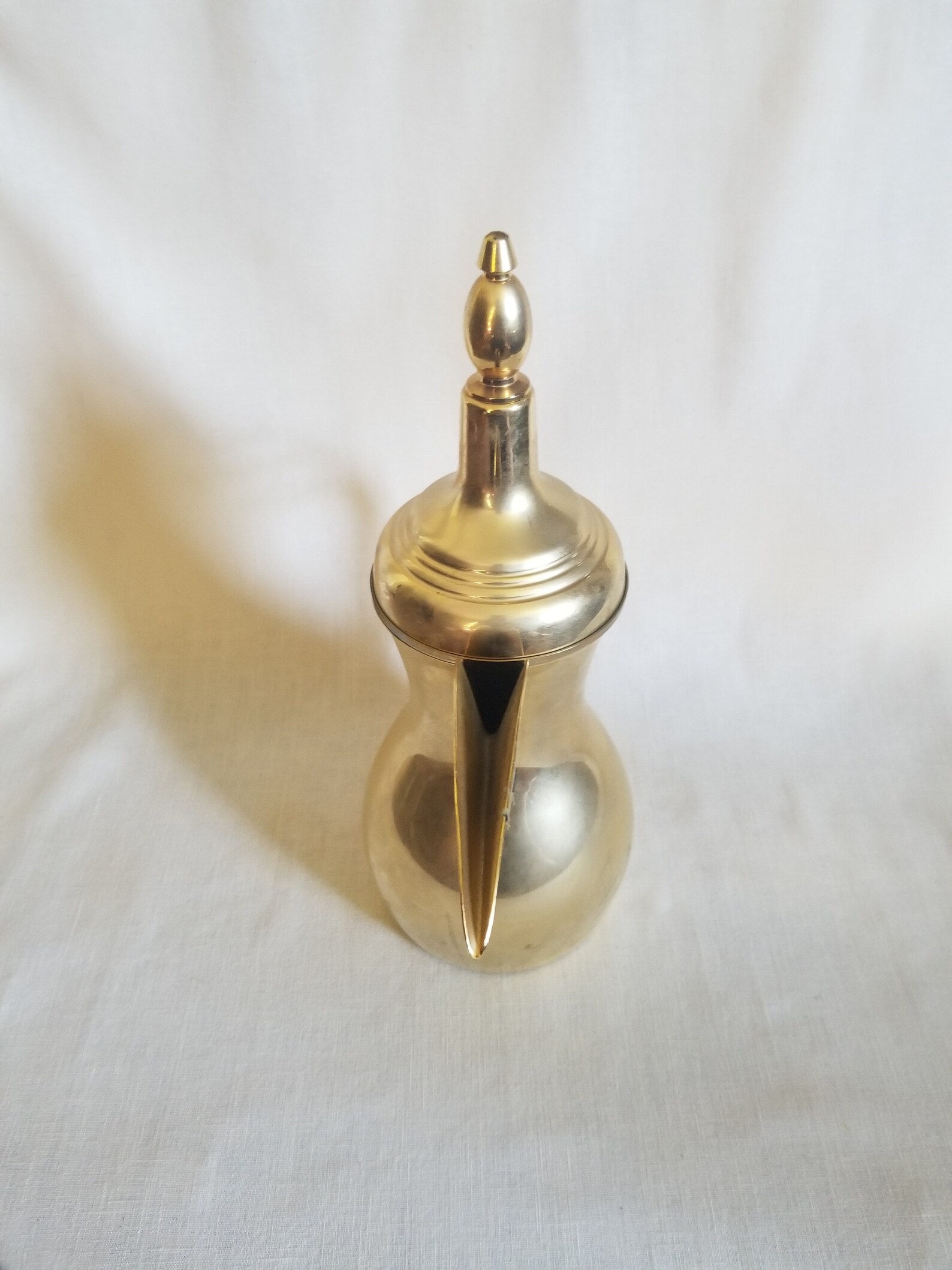 Vintage Brass Arabic Ewer Brass Coffee Pot Tea Pot Made in | Etsy