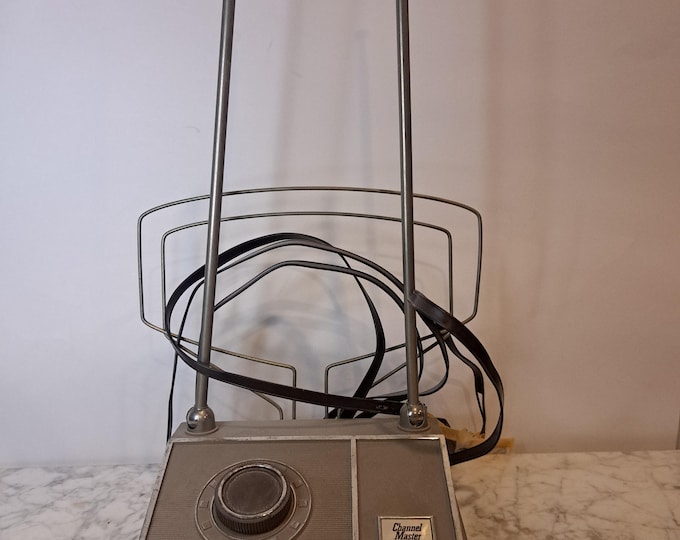 Vintage Channel Master TV Antenna, Vintage TV Rabbit Ears, Vintage ...