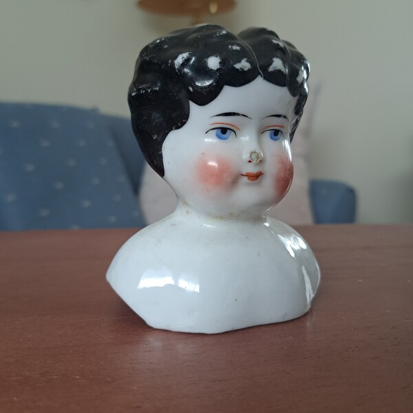 Porcelain Doll Head - Etsy