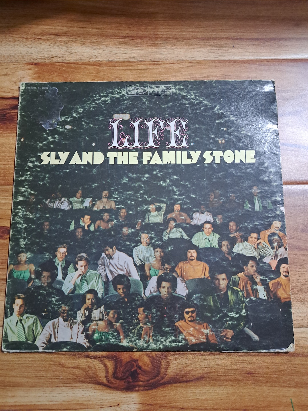 Vintage Vinyl Sly and the Family Stone Record Album Life, Sly and the ...
