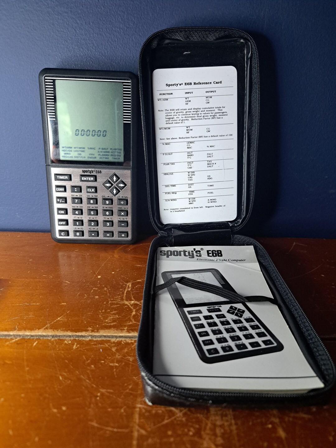 Vintage Sporty's E68 Electronic Flight Calculator, Vintage Aviation ...