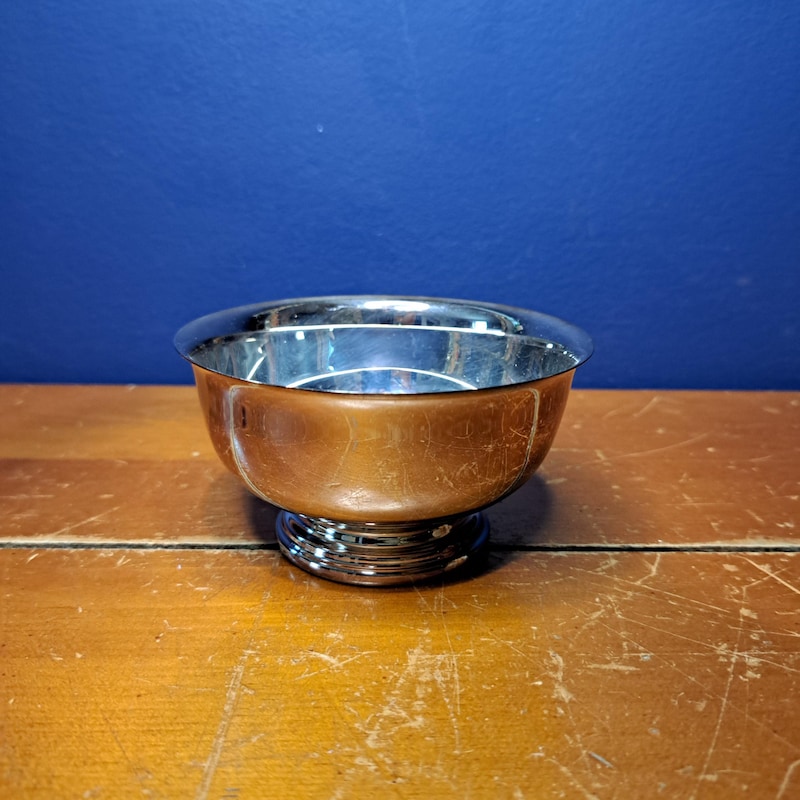 Silver Bowl - Etsy