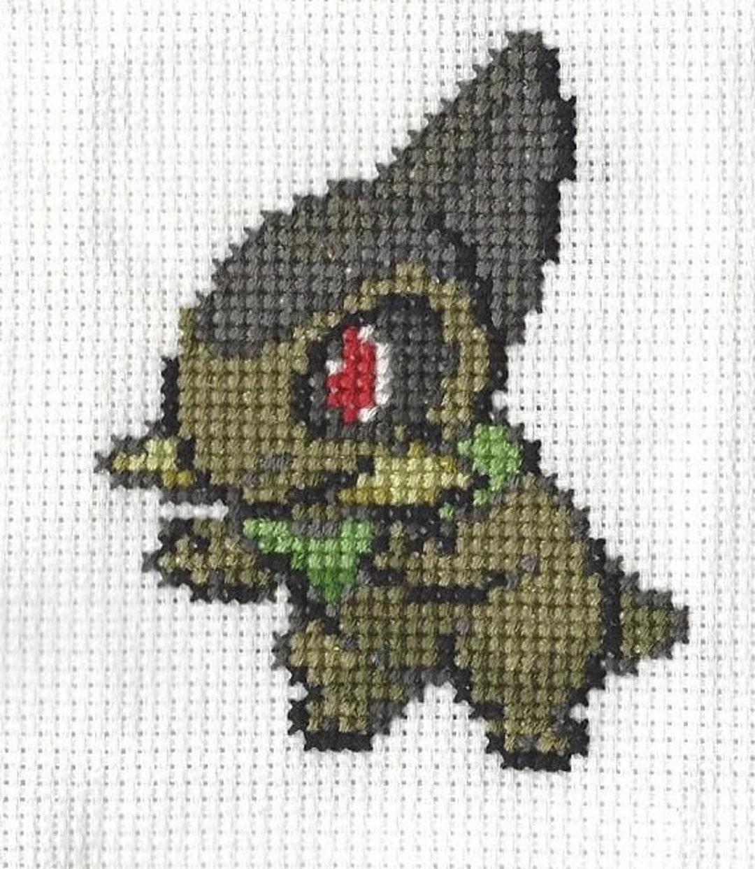 Axew Pokemon Cross Stitch Pattern - Etsy