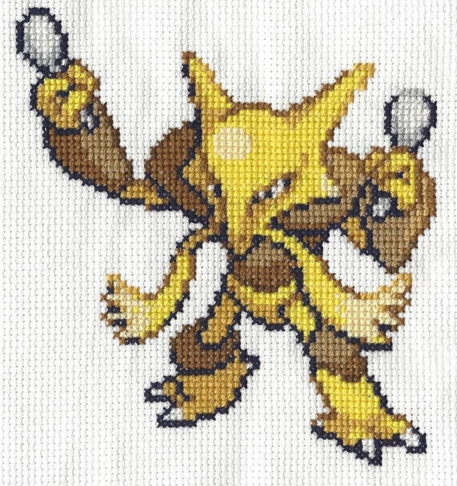 Fennekin Sprite Grid