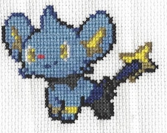 Mewtwo Pokemon Cross Stitch Pattern - Etsy