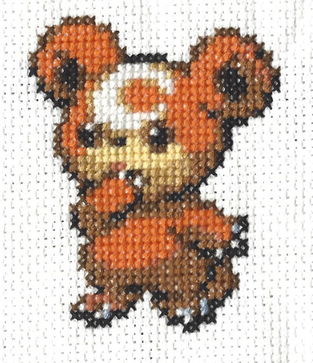 Teddiursa Pokemon Cross Stitch Pattern - Etsy