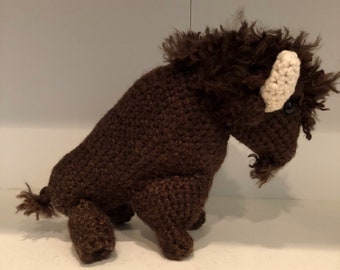 Bison Crochet Pattern - Etsy
