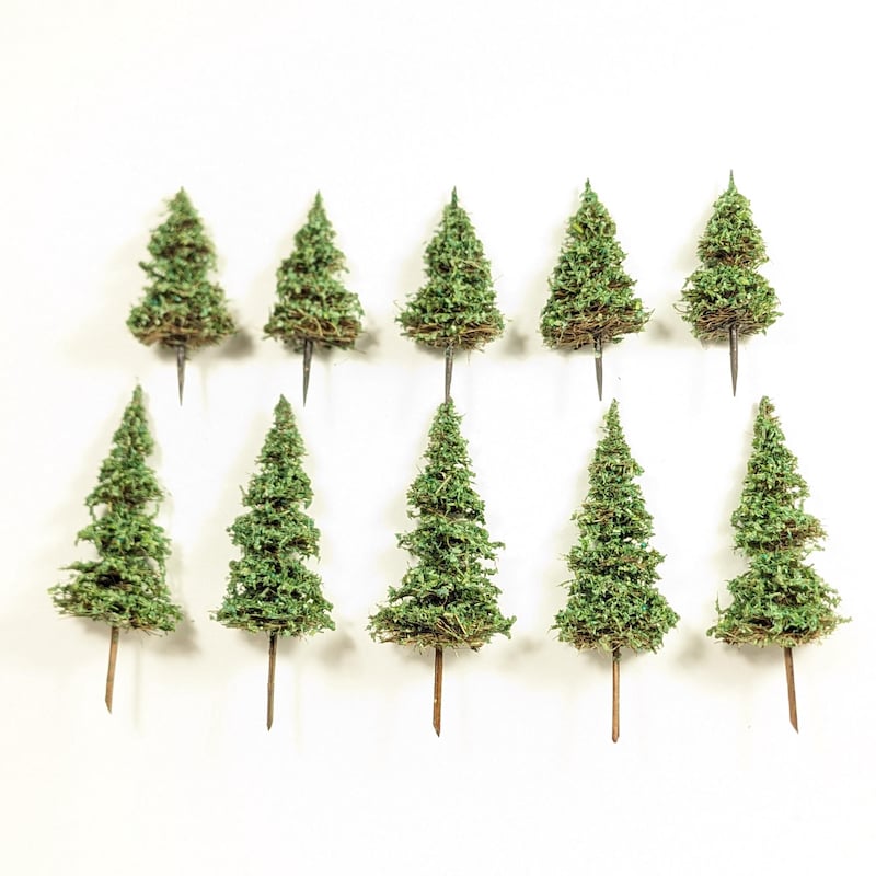 28mm Scale Model Trees - Etsy