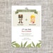 DIY Printable Customize Cute Cartoon Character Mix & Match Wedding ...