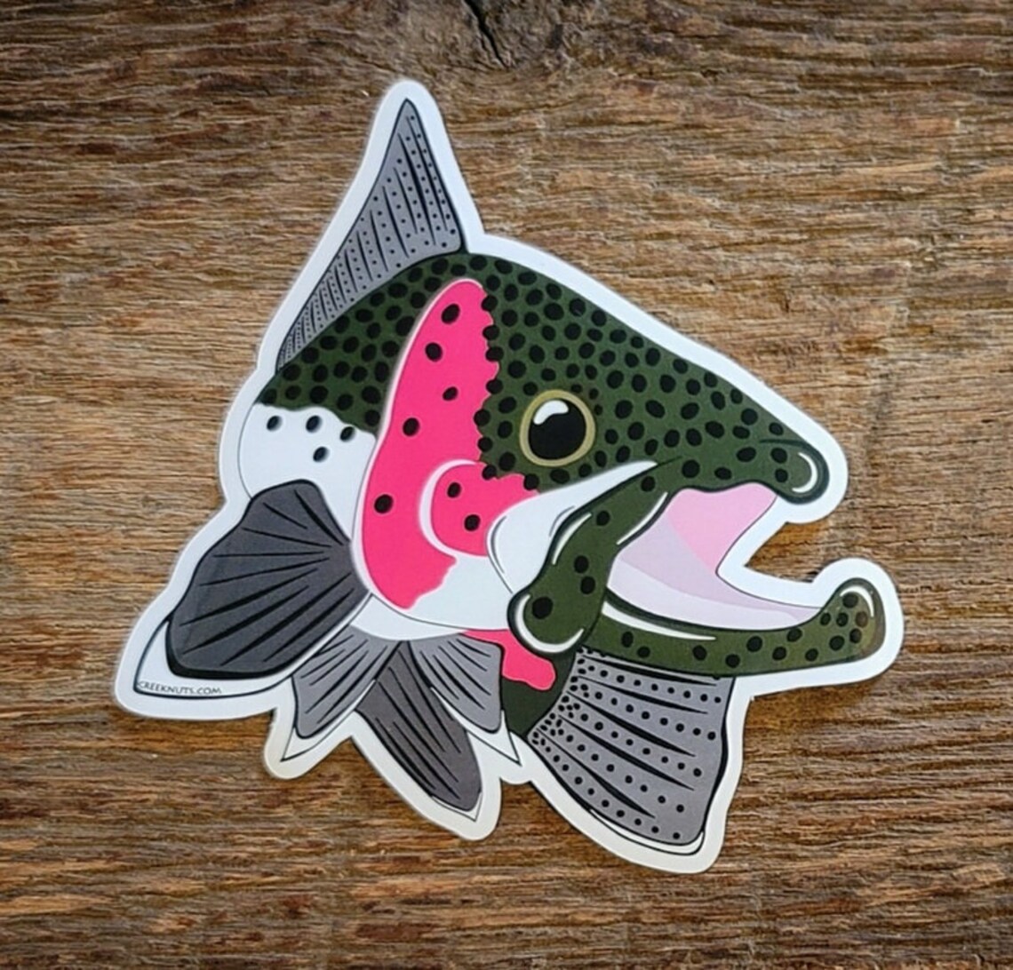 Steelhead Kype Sticker Decal - Etsy