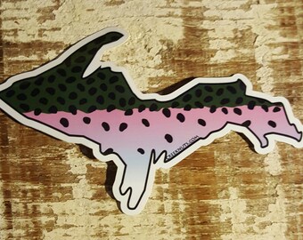 Steelhead decal | Etsy